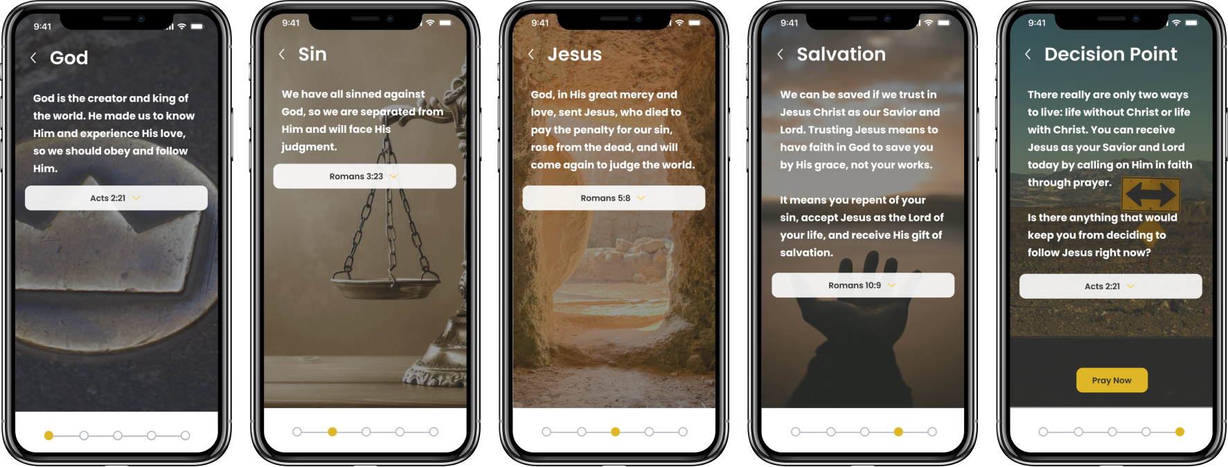 The Gospel App - Decision Point